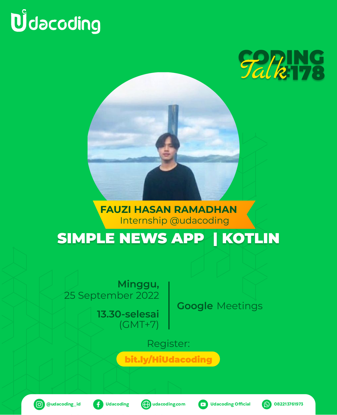 CodingTalk #Create New Simple News App | Kotlin – UDACODING