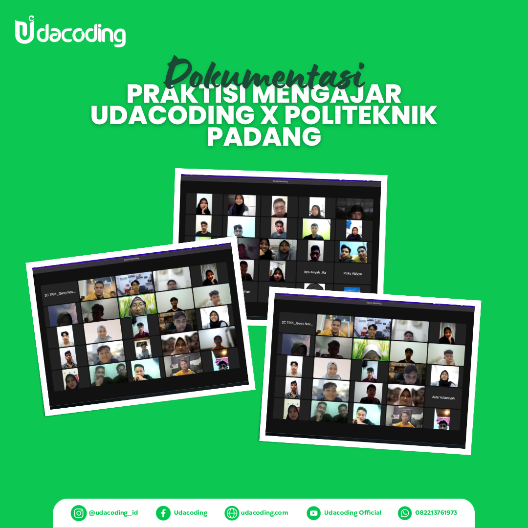 Dokumentasi Praktisi Mengajar Udacoding X PNP – UDACODING