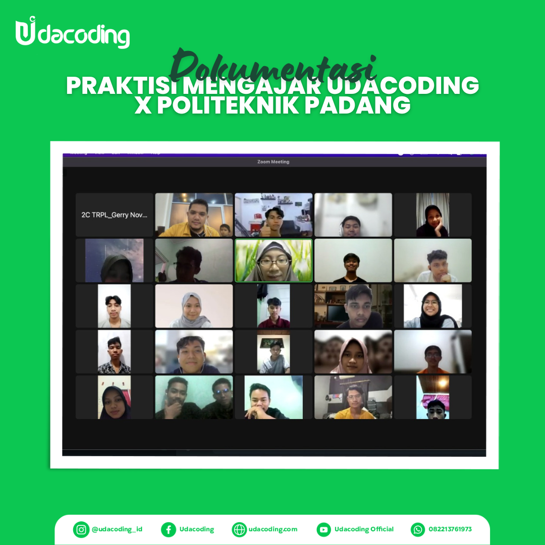 Dokumentasi Praktisi Mengajar Udacoding X PNP – UDACODING