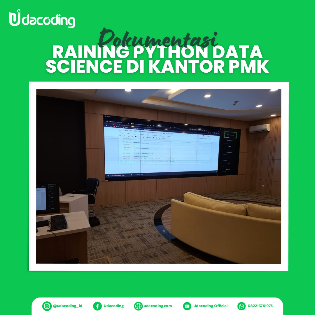 Training Python For Datascience Di Kemenko PMK – UDACODING