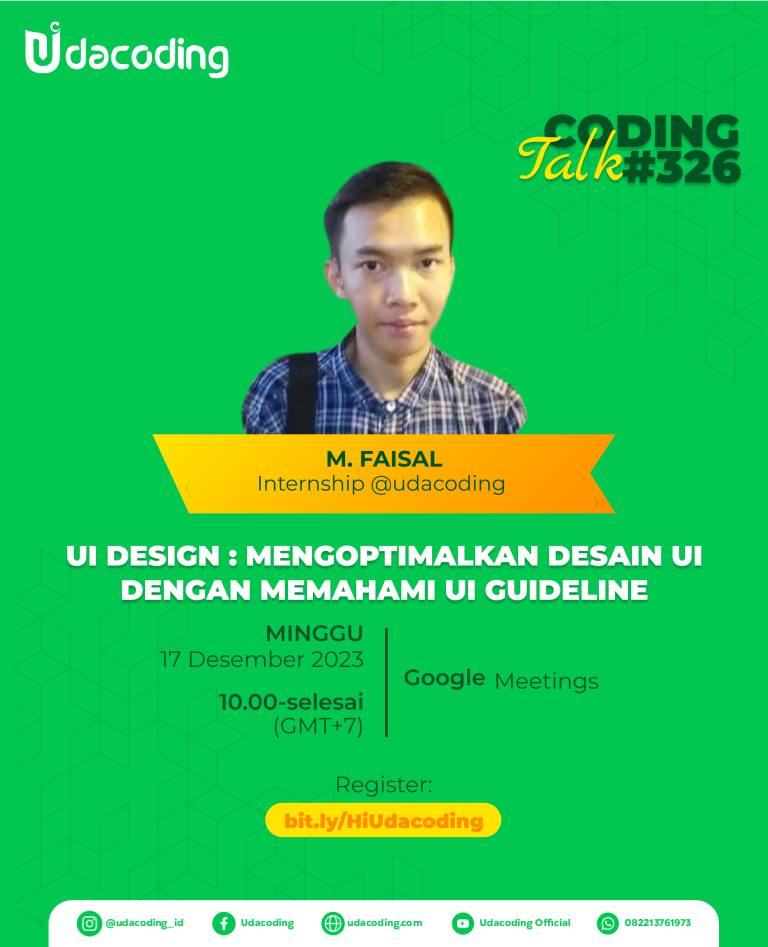 Coding Talk #326 – UI Design: Mengoptimalkan Desain UI dengan Memahami ...